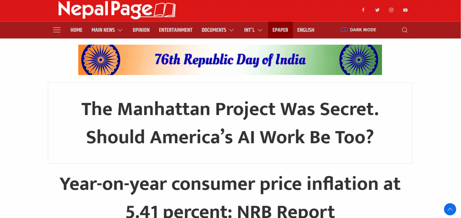 Top Popular Online News Portals in Nepal – Ratings Nepal